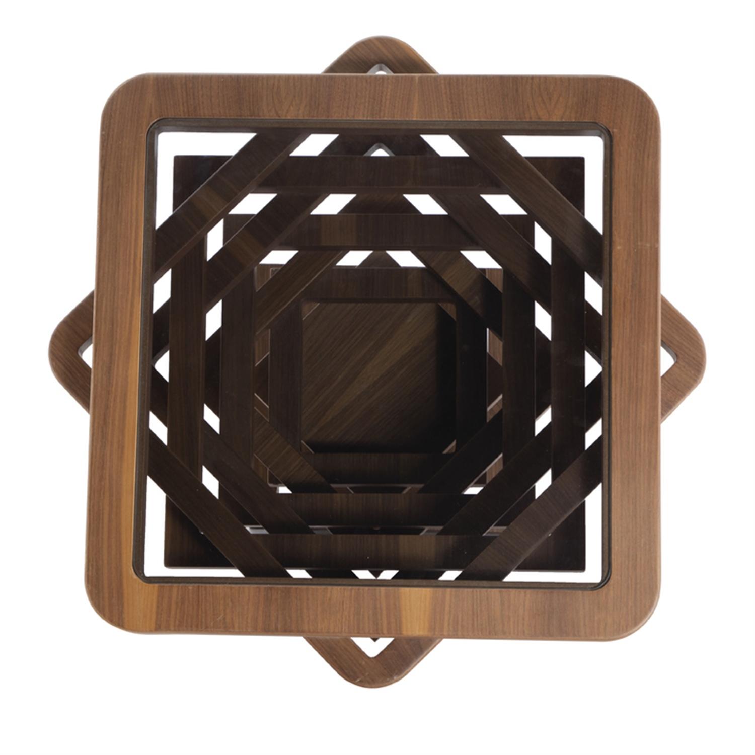 Babylon Ceviz Simetrik Yan Sehpa - 4,481.93 TL + KDV